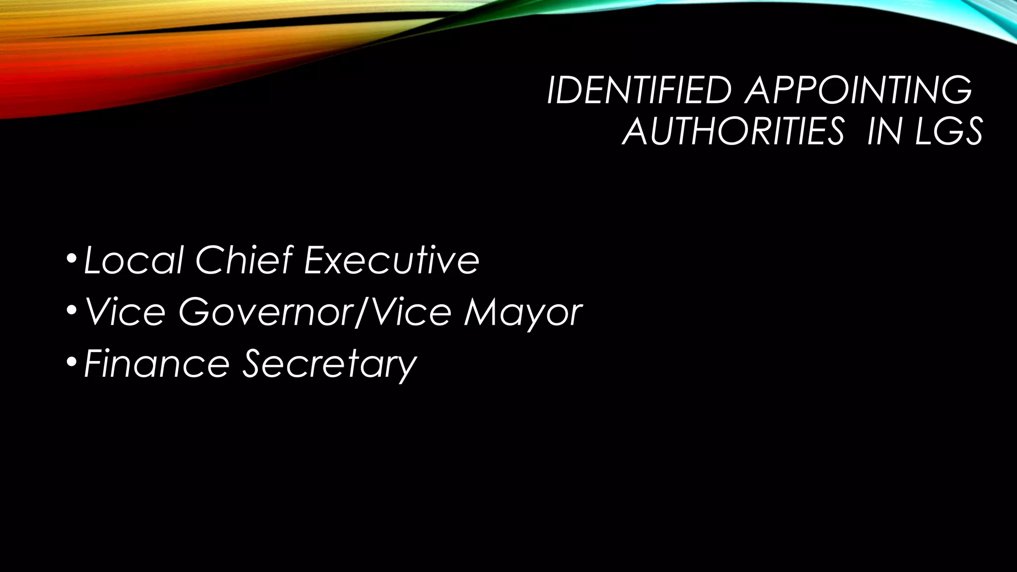 Philippine Local Government System | PPT