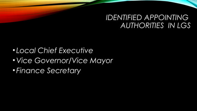 Philippine Local Government System | PPT