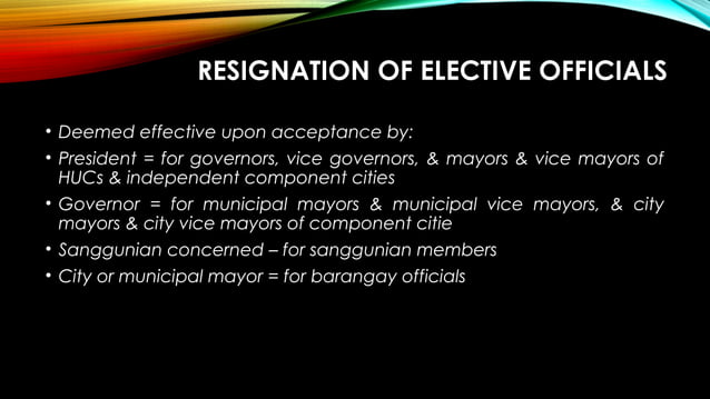 Philippine Local Government System | PPT