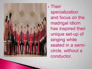 Philippine Madrigal Singers | PPTX