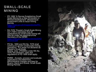 Philippine Mineral Resources and Current Issues | PPTX