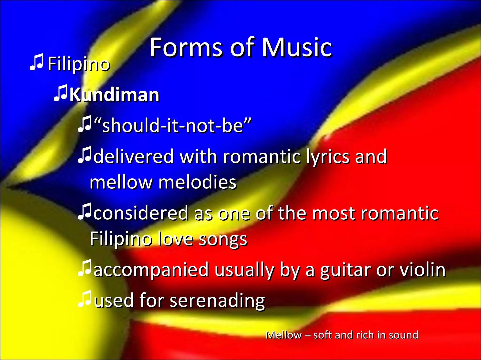 Philippine music | PPT
