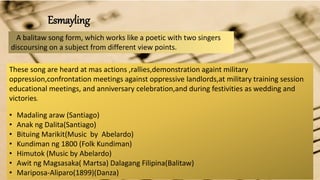 Different Music Types in the Philippines | PPTX