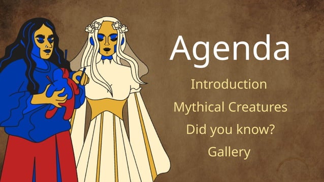 Philippine Mythical Creatures Illustrative Presentation Pptx