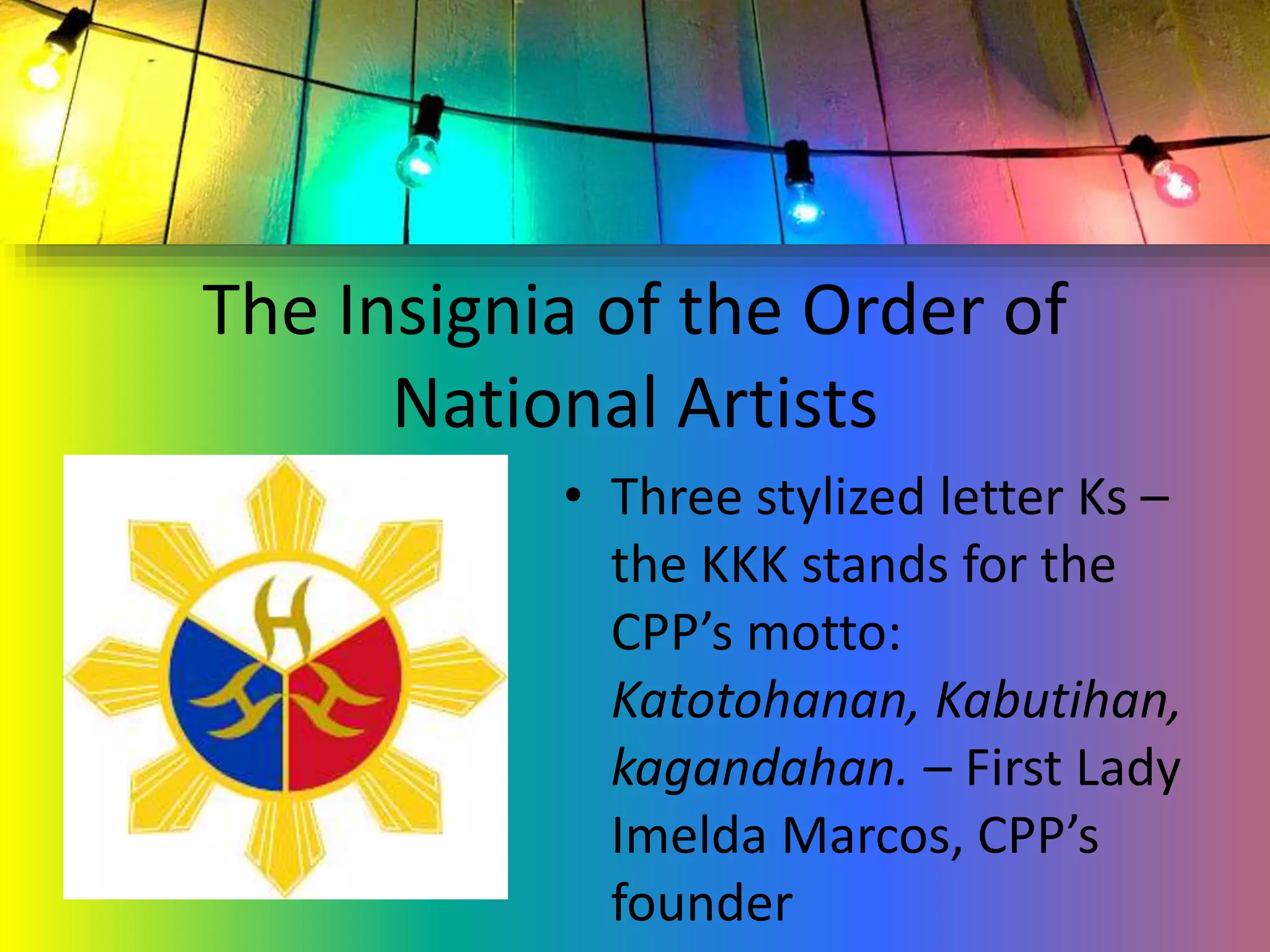 Philippine National Artists for Literature | PPTX