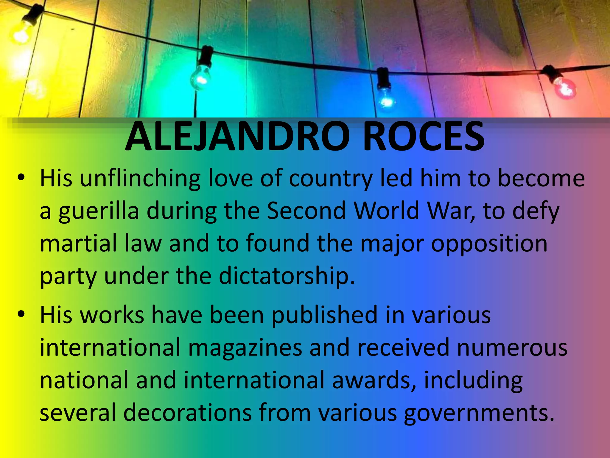 Philippine National Artists for Literature | PPTX