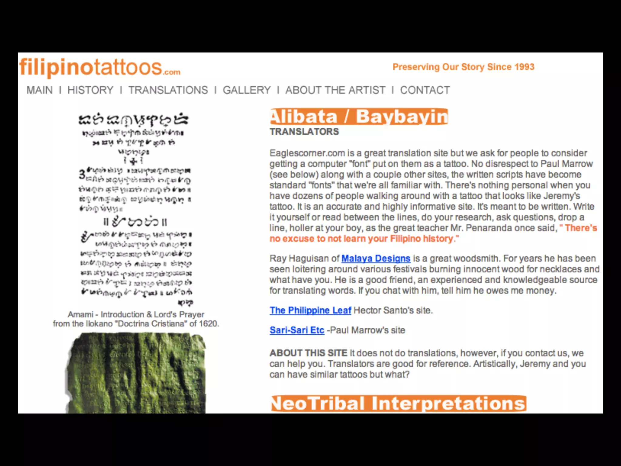 Philippine native scripts as identity, promotion, and preservation in ...