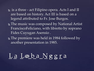 Philippine opera | PPTX