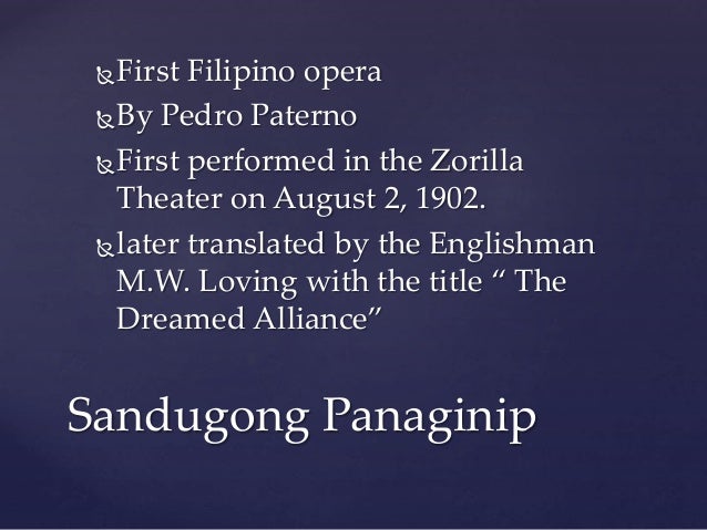 Philippine opera