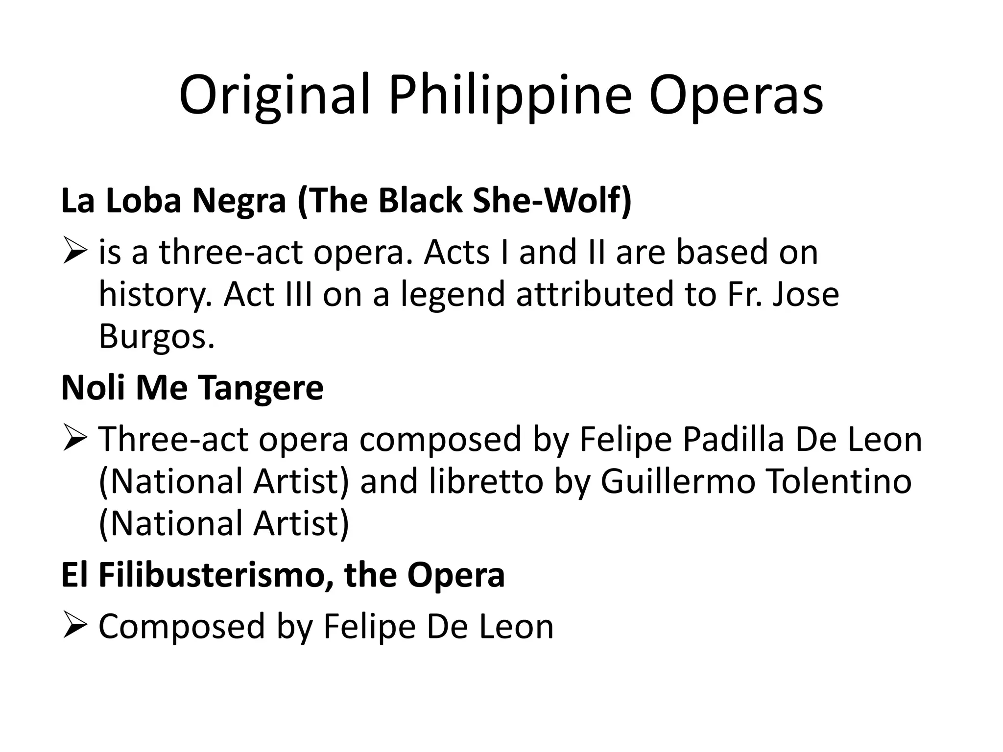 Philippine opera | PPTX