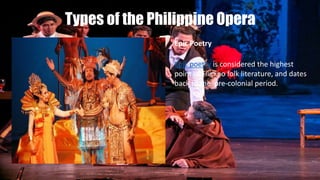 Philippine Opera | PPTX | Musicals | Genres