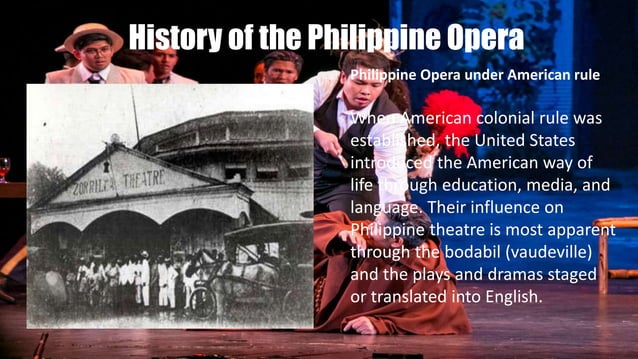 Philippine Opera | PPTX | Musicals | Genres
