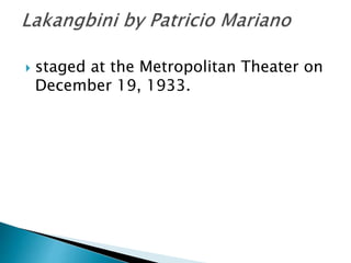 Philippine opera ballet musical q4 music grade 10 | PPTX