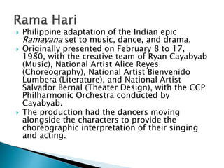Philippine opera ballet musical q4 music grade 10 | PPTX