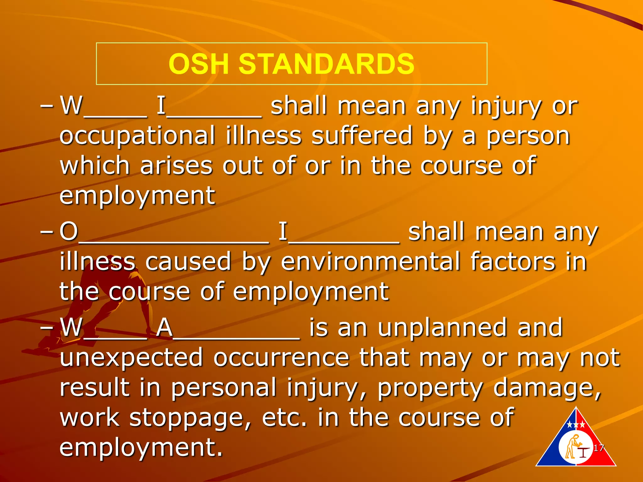 Philippine OSH Standards, rev 2012.ppt | Indoor Environmental Quality ...