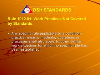 Philippine OSH Standards, rev 2012.ppt