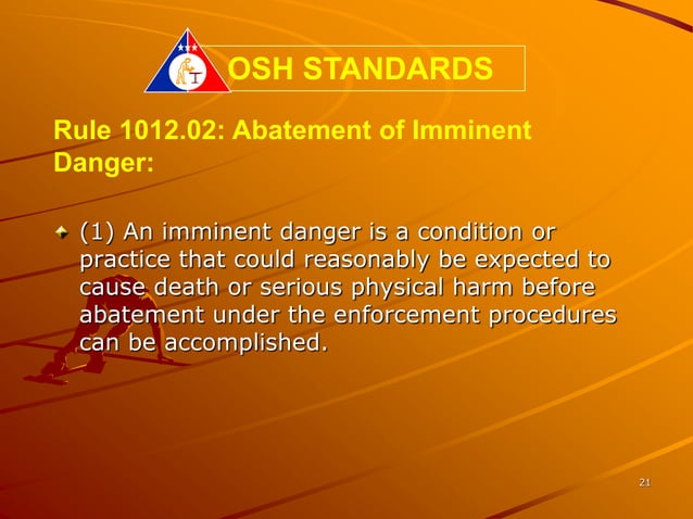 Philippine OSH Standards, rev 2012.ppt | Indoor Environmental Quality ...