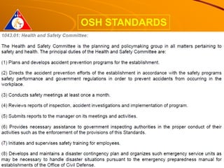 Philippine OSH Standards, rev 2012.ppt