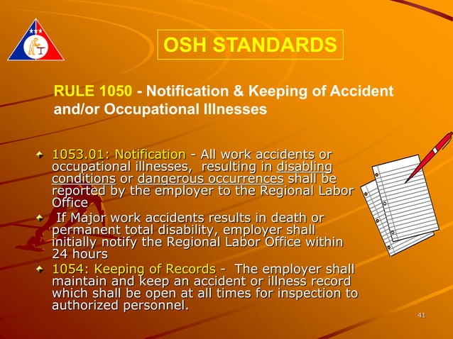 Philippine OSH Standards, rev 2012.ppt | Indoor Environmental Quality ...