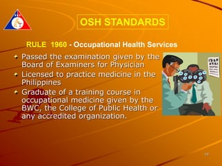 Philippine OSH Standards, rev 2012.ppt