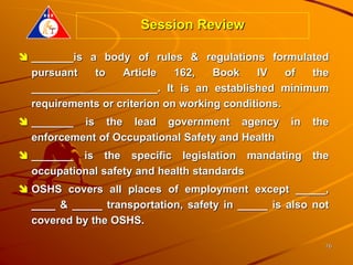 Philippine OSH Standards, rev 2012.ppt