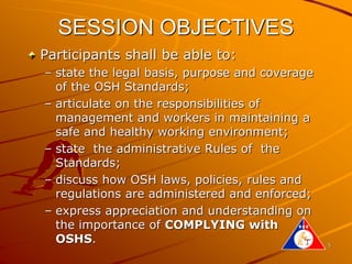 Philippine OSH Standards, rev 2012.ppt