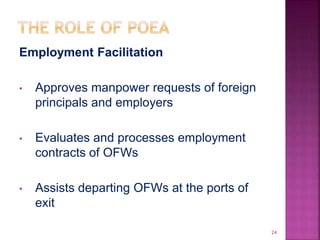 Philippine Overseas Employment Program | PPSX