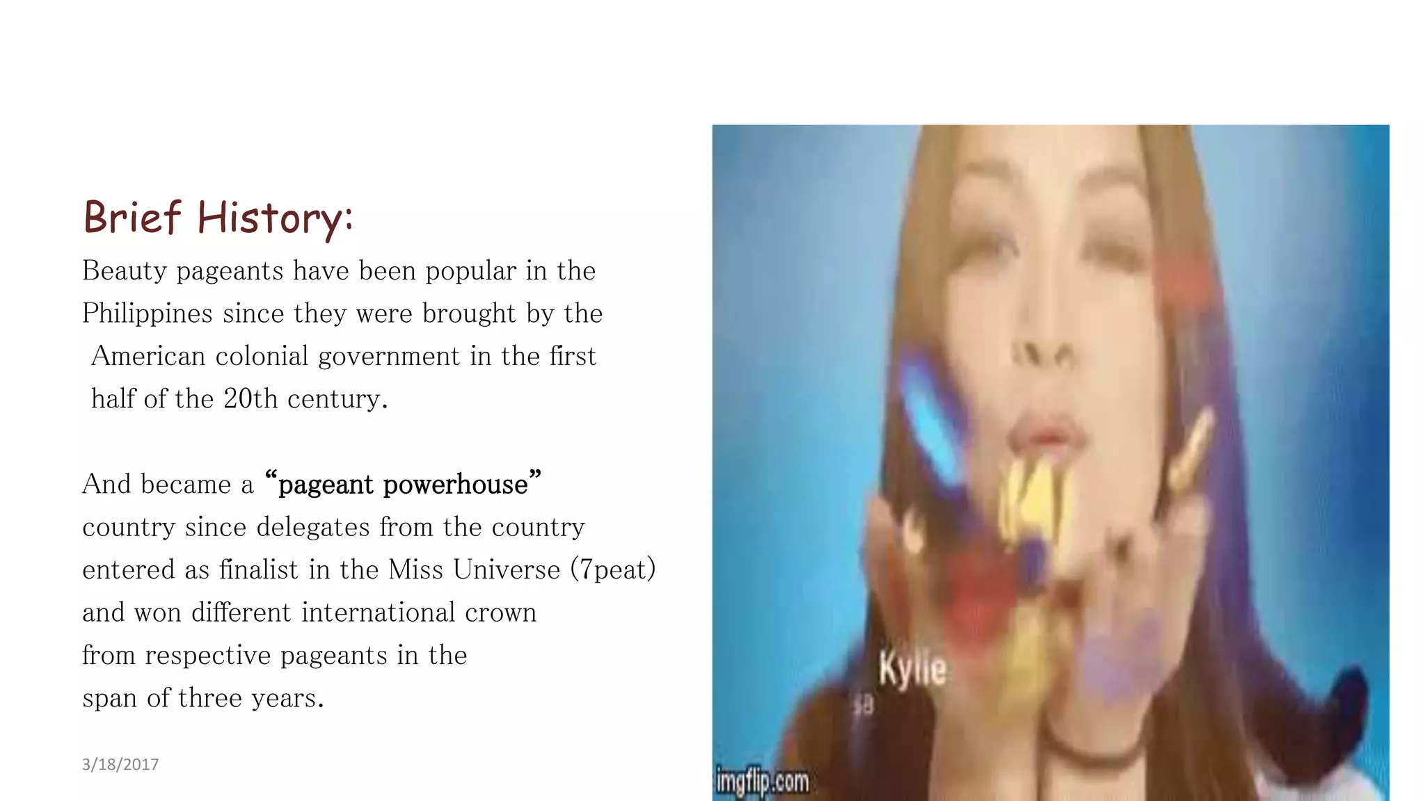 Philippine pageantry | PPTX