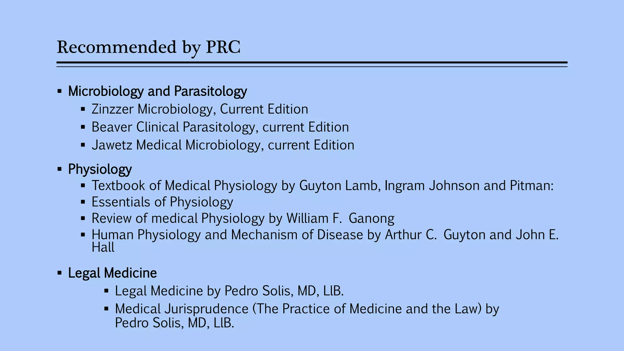 Philippine physician licensure exam primer | PPTX