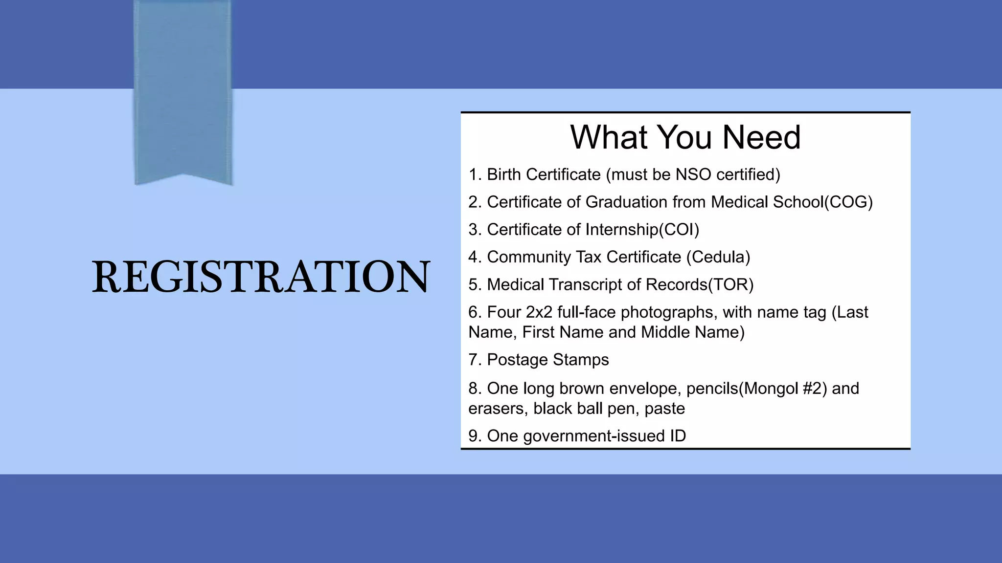 Philippine physician licensure exam primer | PPTX