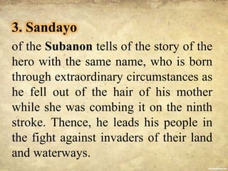 PHILIPPINE PRE-COLONIAL LITERATURE (incomplete) | PPTX