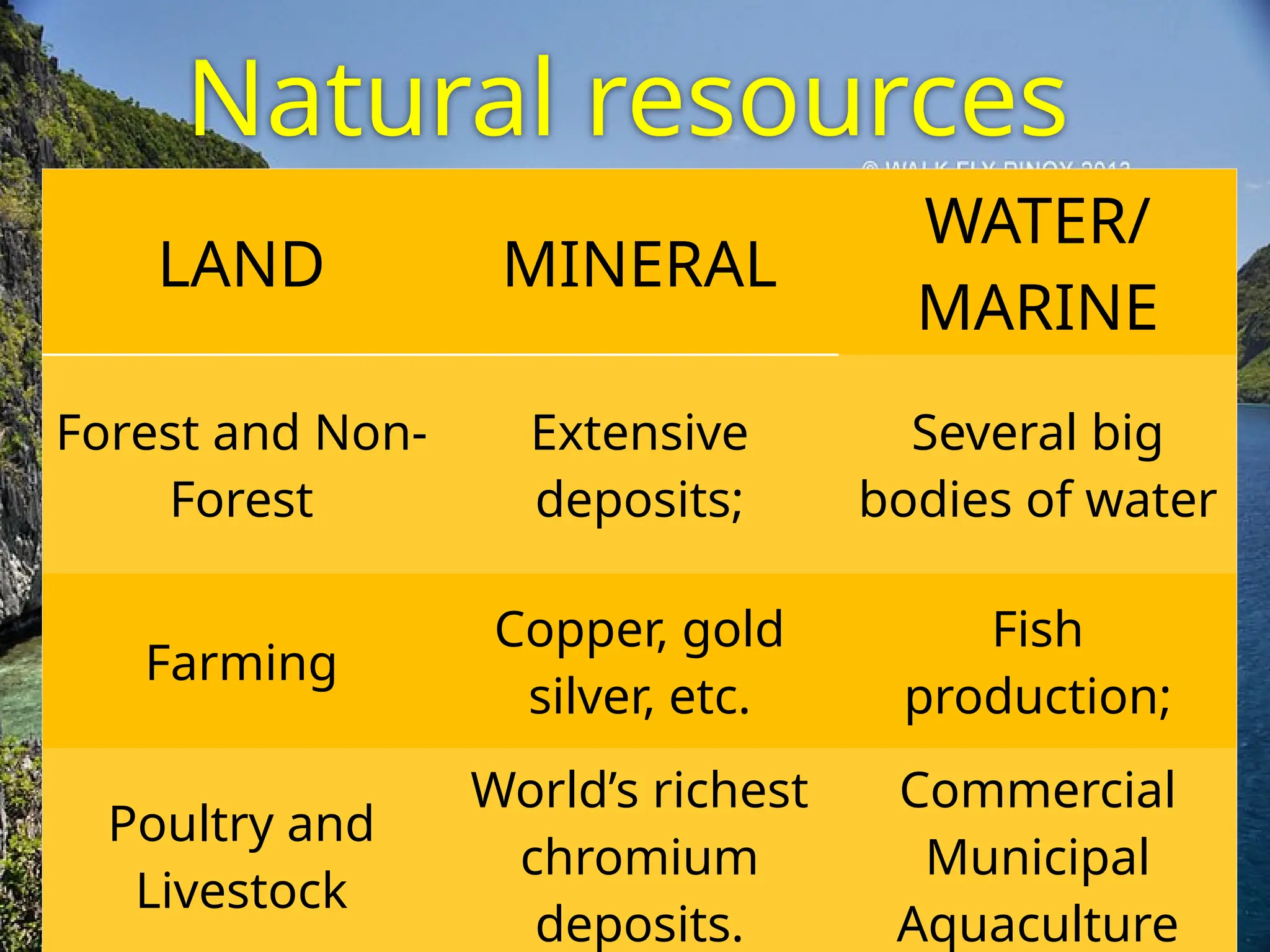 philippine aquatic and physical resources of the philippines | PPTX