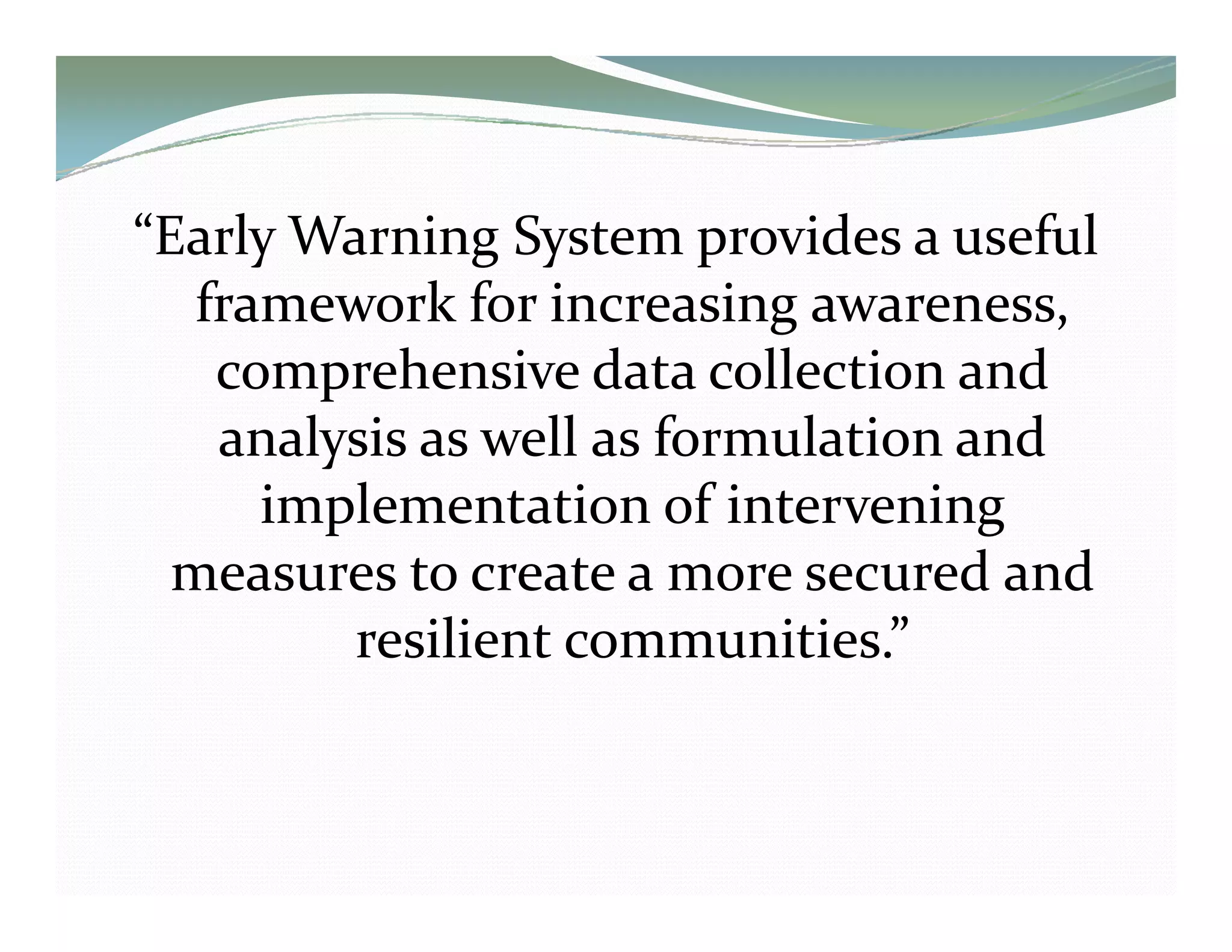 Philippines community-based early warning | PDF