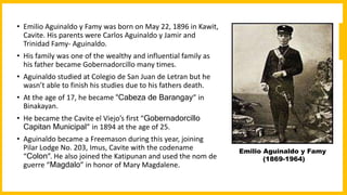 GUNITA NG HIMAGSIKAN----EMILIO AGUINALDO | PPTX
