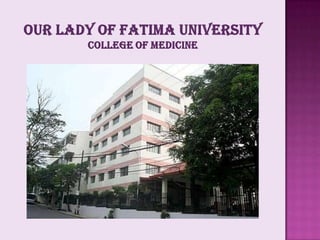 Philippines our lady of fatima university | PDF