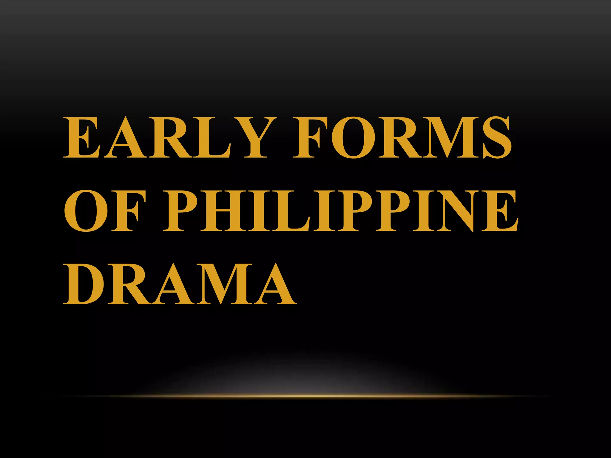 Philippines theatrical-plays-aljun | PPTX