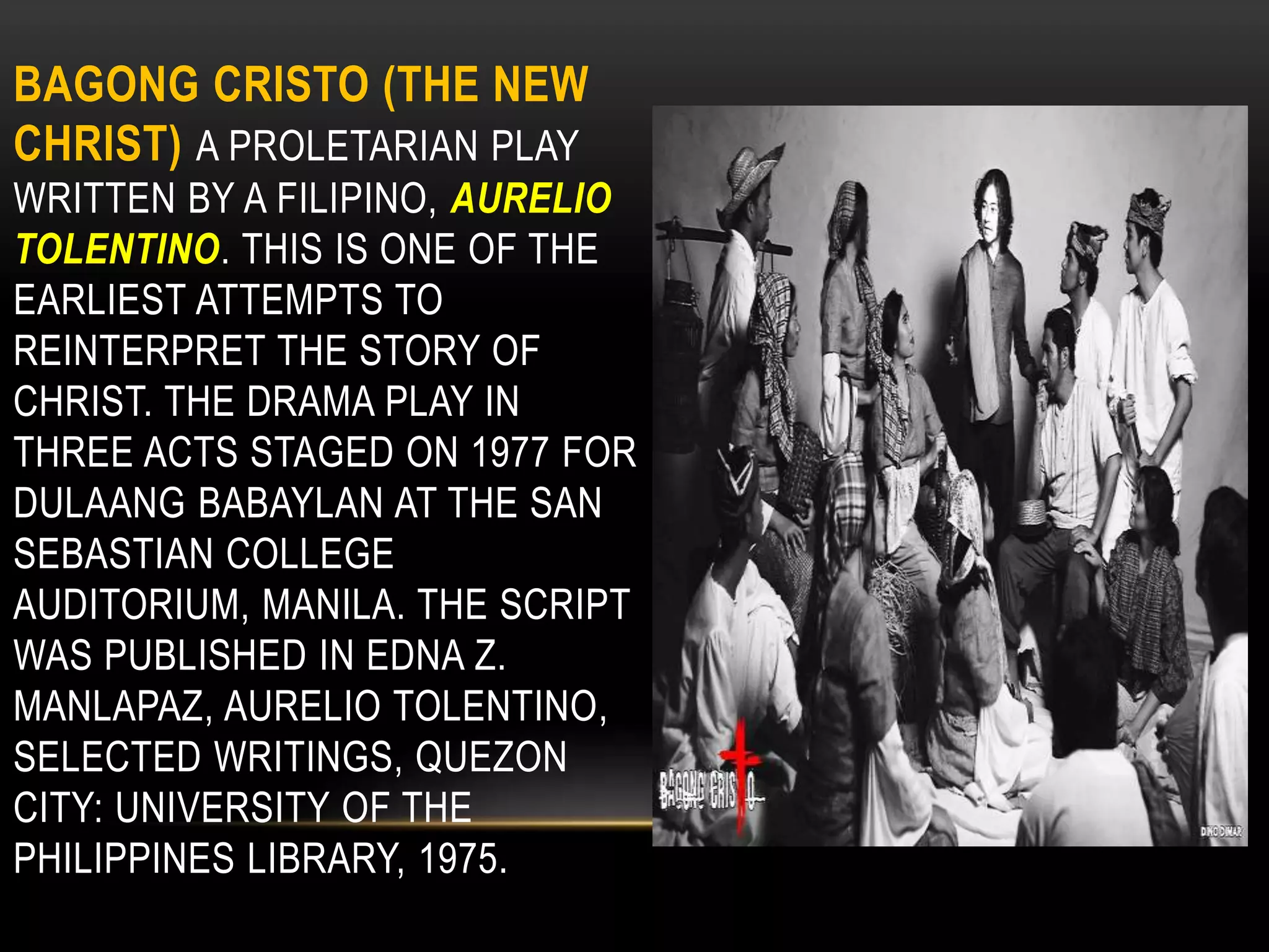Philippines theatrical-plays-aljun | PPTX