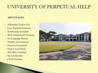 Philippines university of perpetual help system | PDF