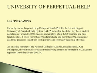 Philippines university of perpetual help system | PDF