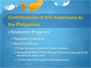 Philippines American Colony | PPTX