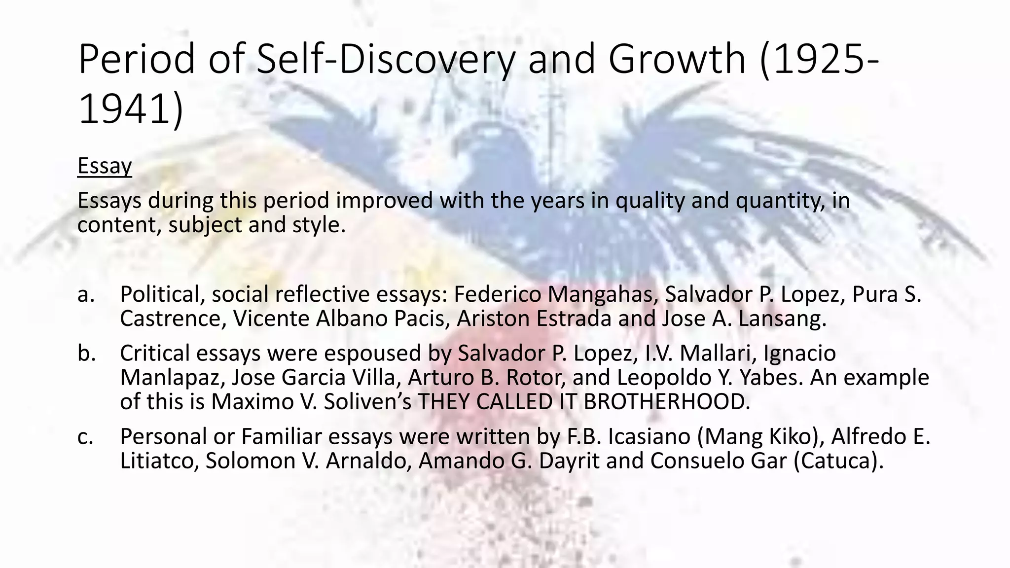 Philippines and Philippine Literature in English | PPTX