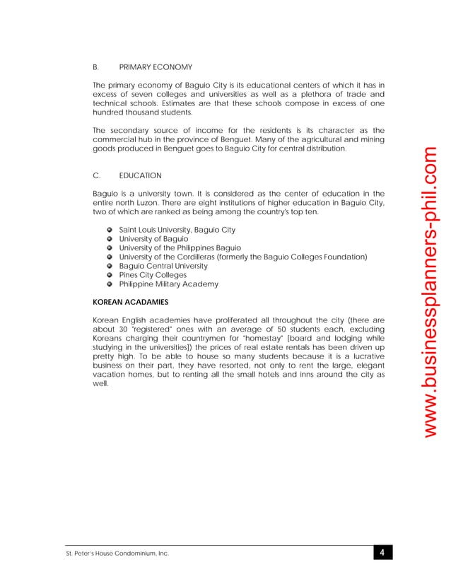 Philippines baguio condominium_feasibility_study_modified | PDF