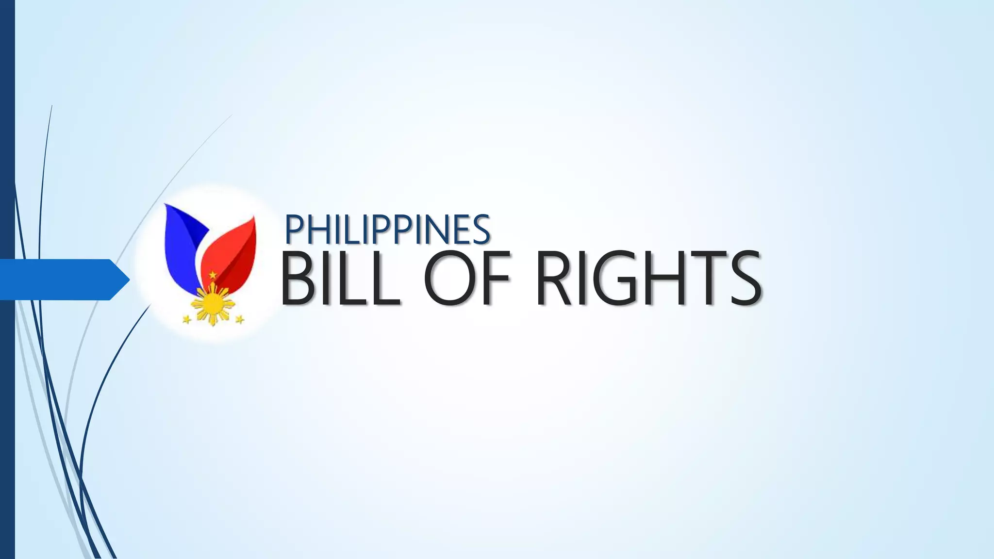 Philippines bill of rights | PPTX
