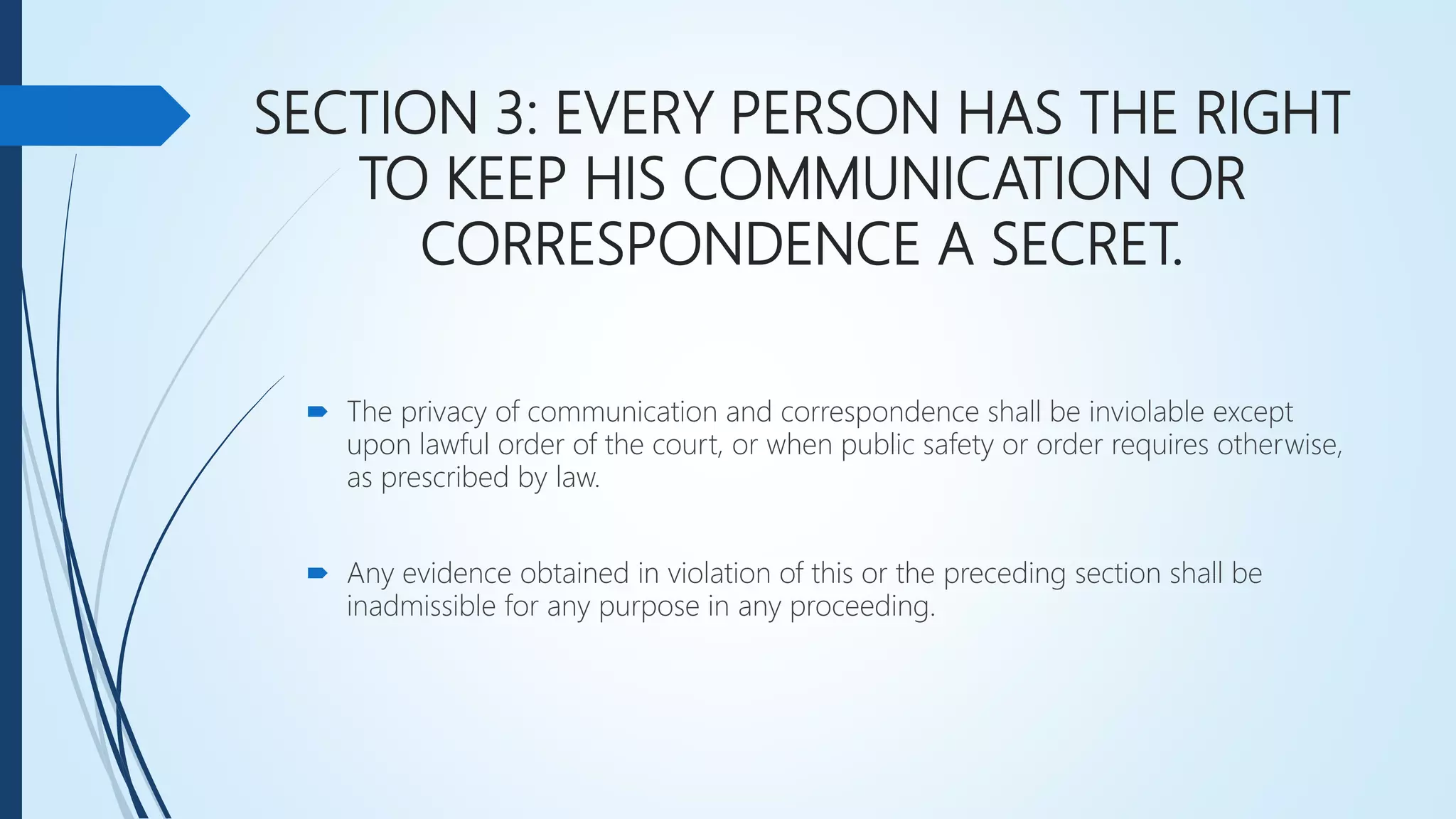 Philippines bill of rights | PPTX