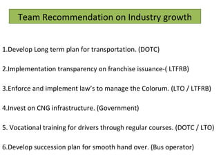 Philippines provincial bus industry | PPT