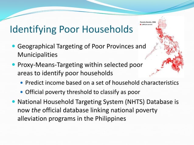 Pantawid Pamiliyang Pilipino Program - Conditional Cash Transfer (The ...