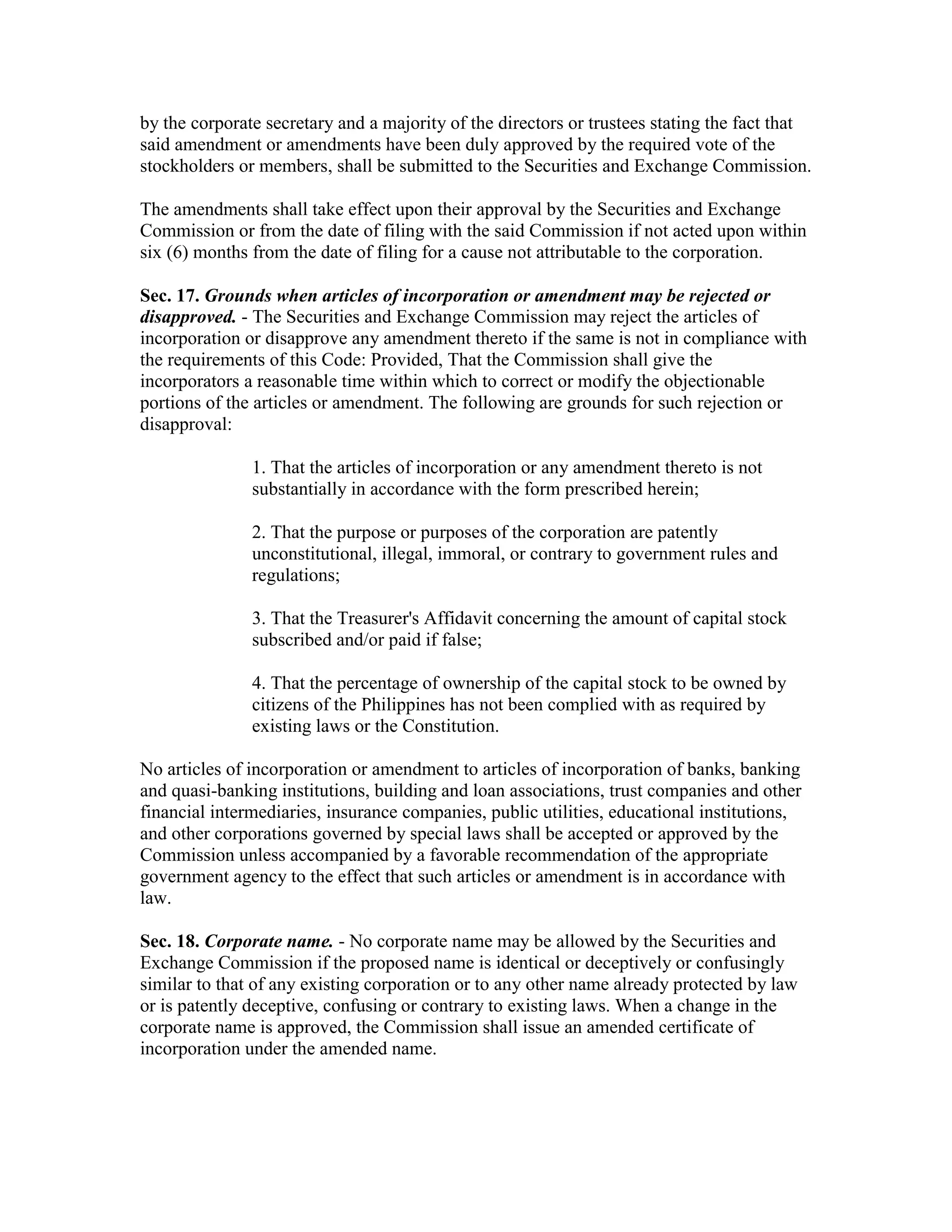 Philippines corporation code | PDF