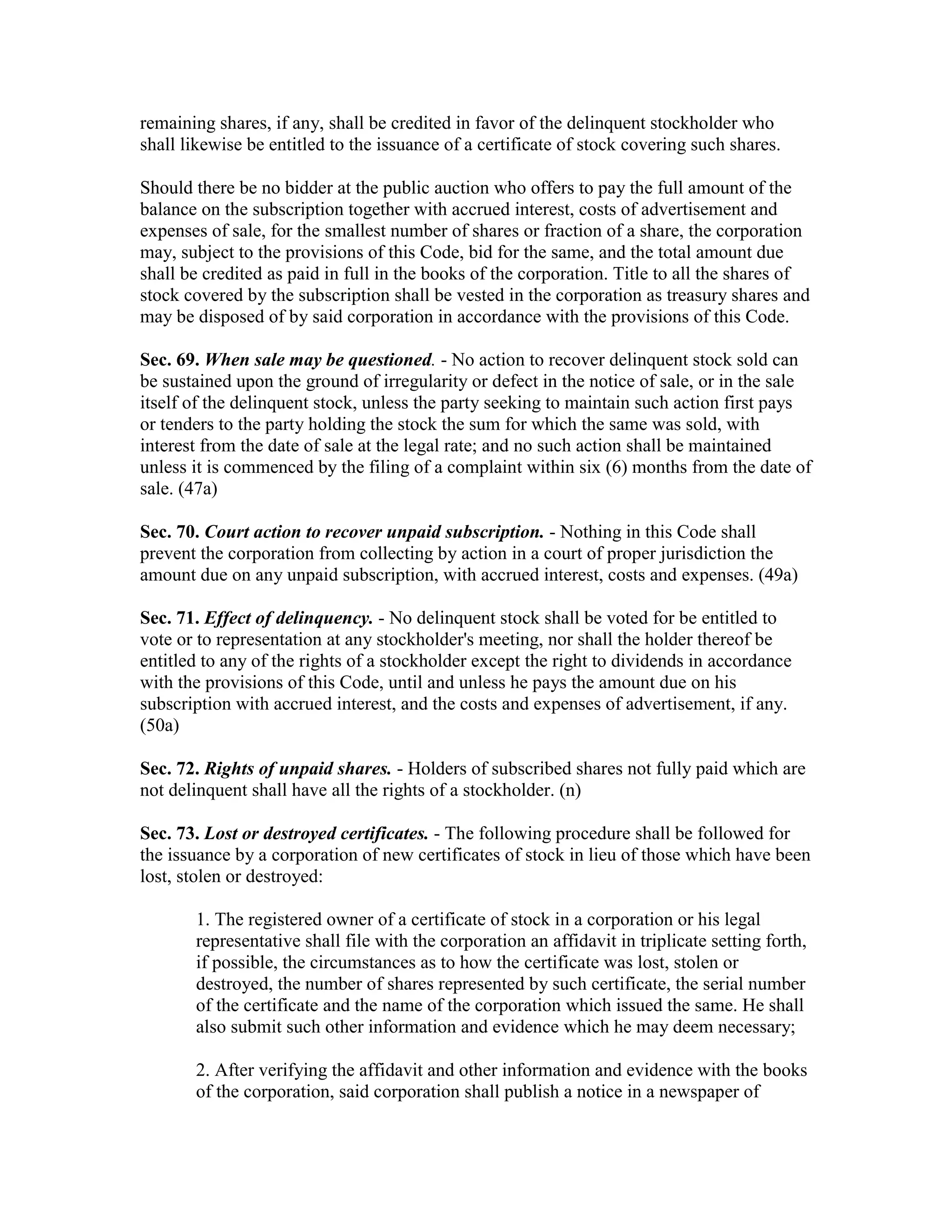 Philippines corporation code | PDF