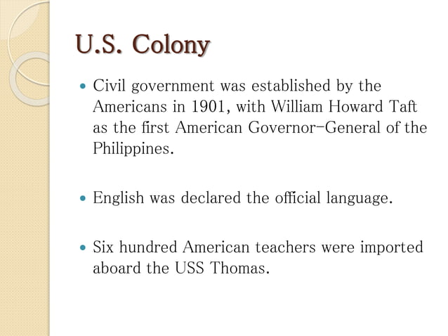 Philippines During American Period | PPTX | Political Issues & policy ...