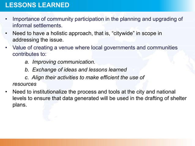 Strengthening Land Governance through Participatory Mapping and Data Management in the ...